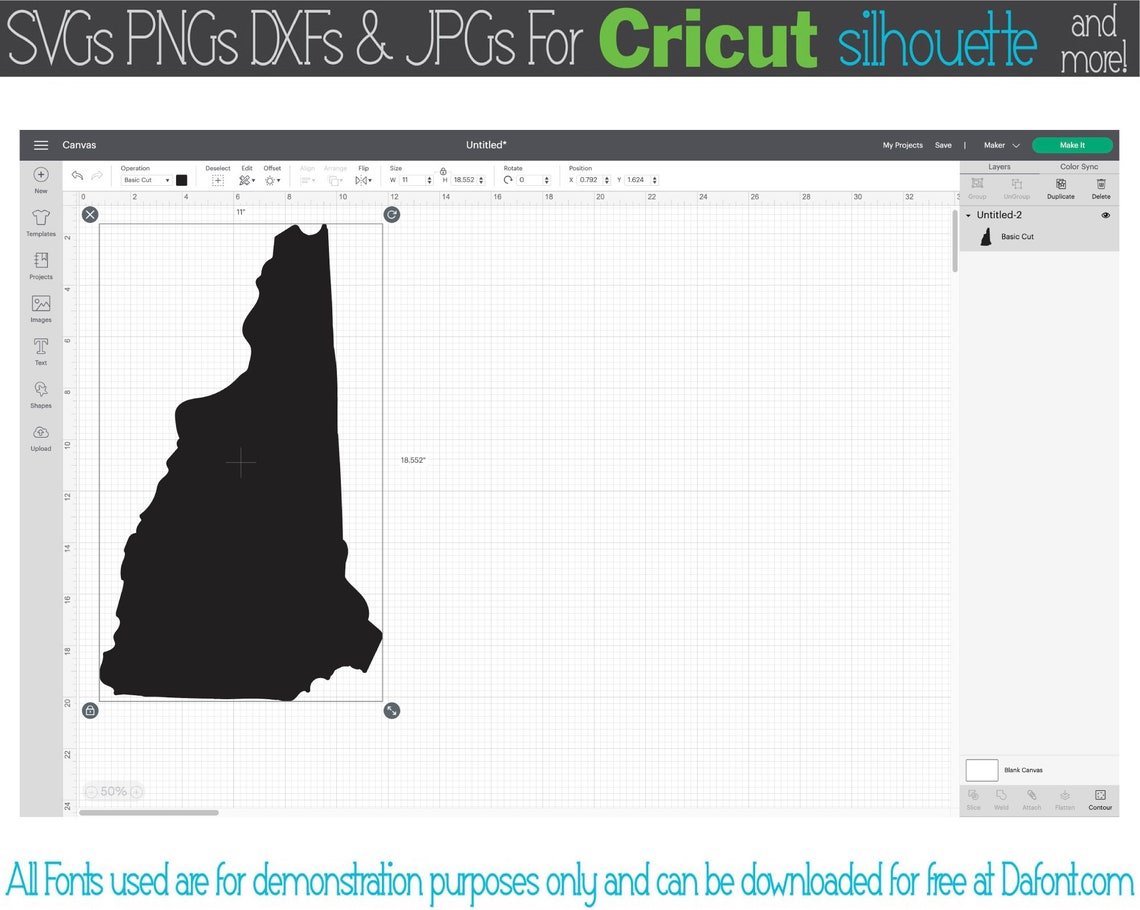 New Hampshire State SVG Files, New Hampshire Silhouette, Cricut Cut ...