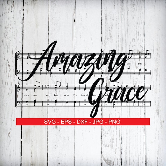 Amazing Grace Cross SVG Christian SVG Cross SVG Cricut Svg | Etsy Canada