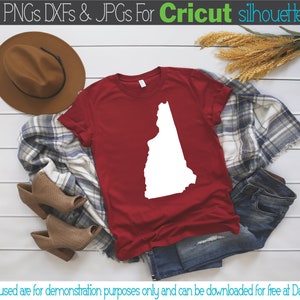 New Hampshire State SVG Files, New Hampshire Silhouette, Cricut Cut ...