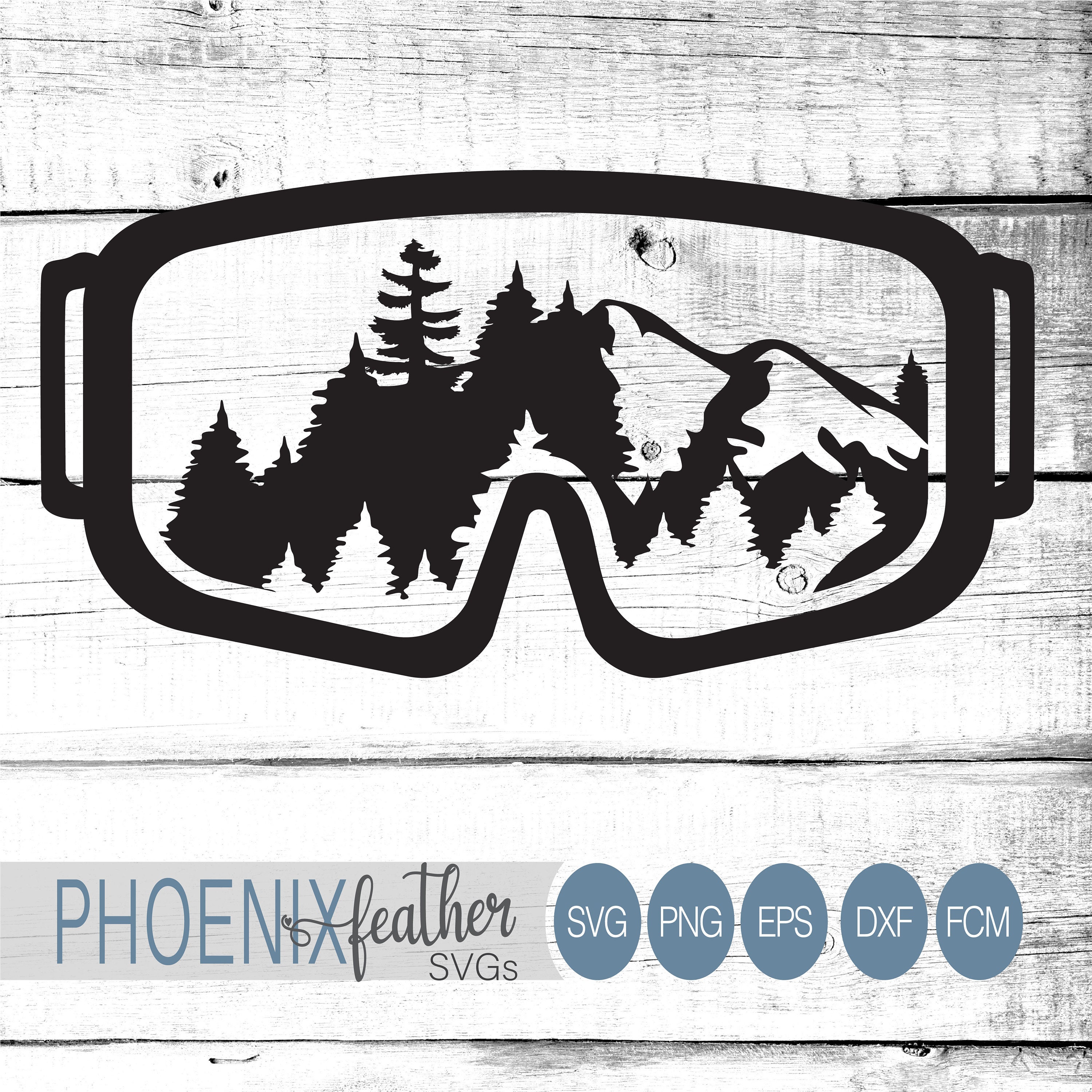 Snow Goggles SVG Mountain SVG Goggles Svg Snowboard Svg Skiing - Etsy