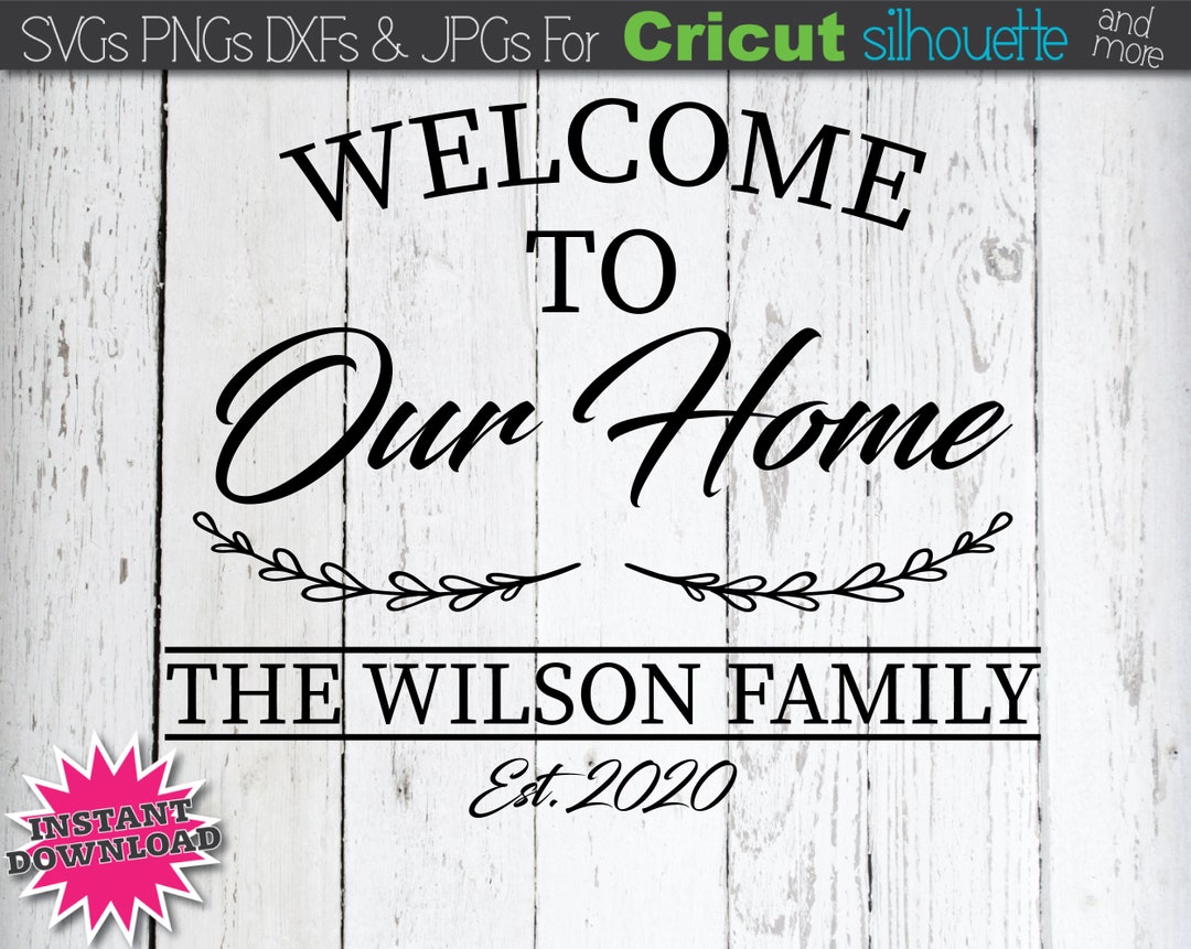 Family Name SVG Last Name SVG Monogram SVG Wilson Name Monogram Svg ...