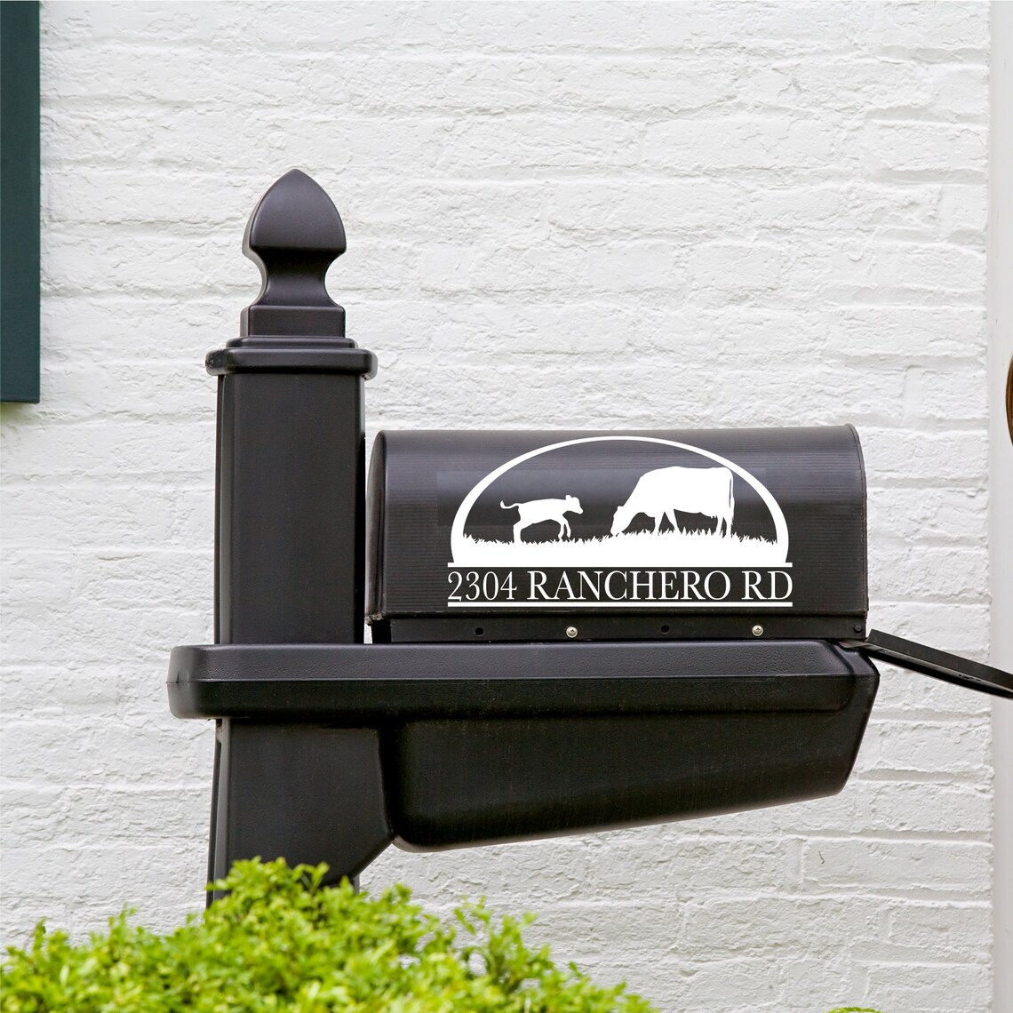 Cow Mailbox Decal SVG Cow Calf Mailbox SVG Mailbox Address SVG - Etsy ...