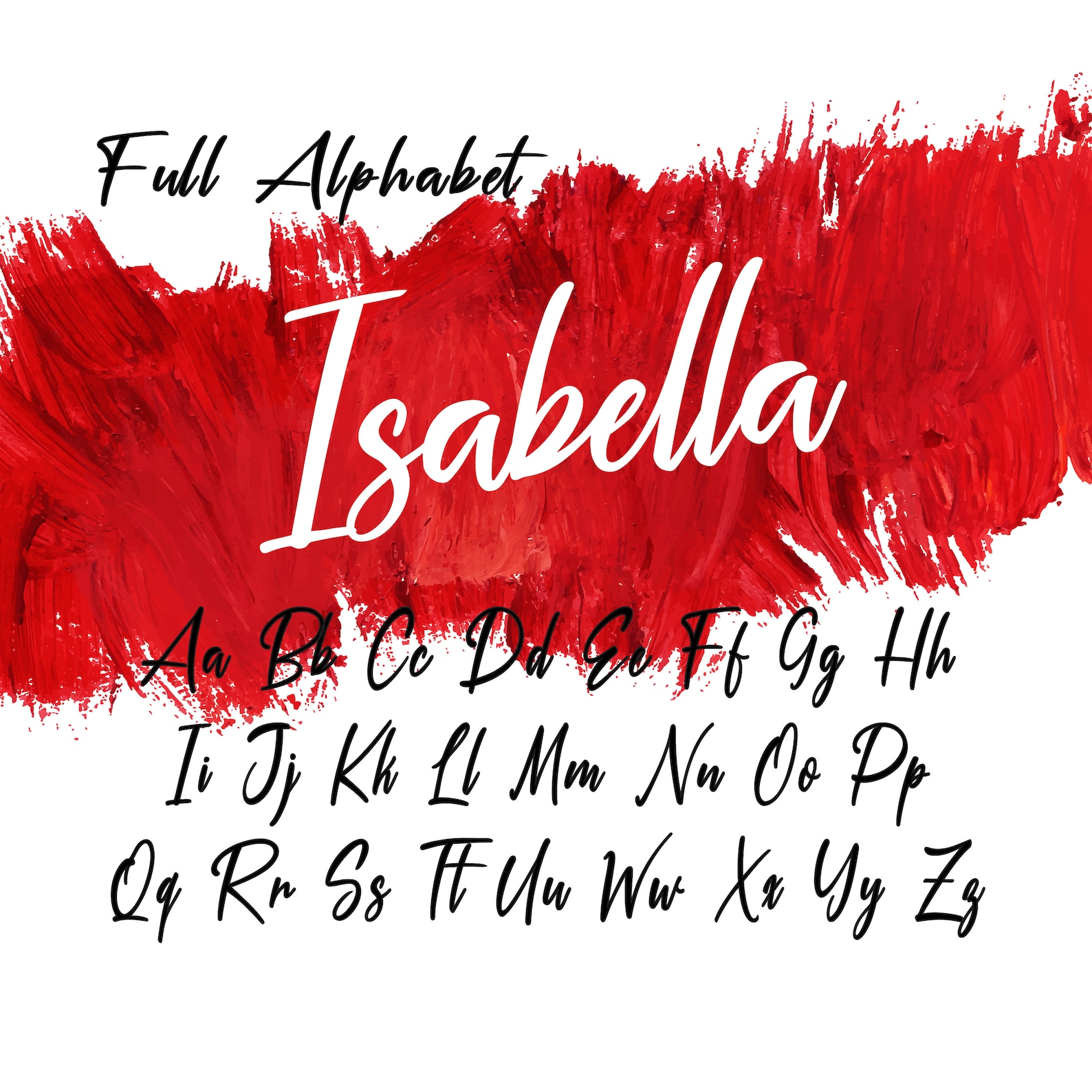 Cursive Font SVG Script Font SVG Calligraphy Font SVG | Etsy