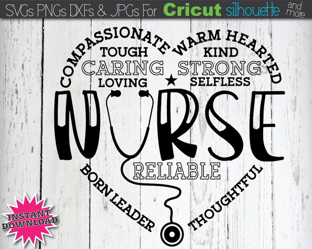Nurse SVG Essential Nurse Svg Nurse Stethoscope SVG SVG Nurse Nurse ...