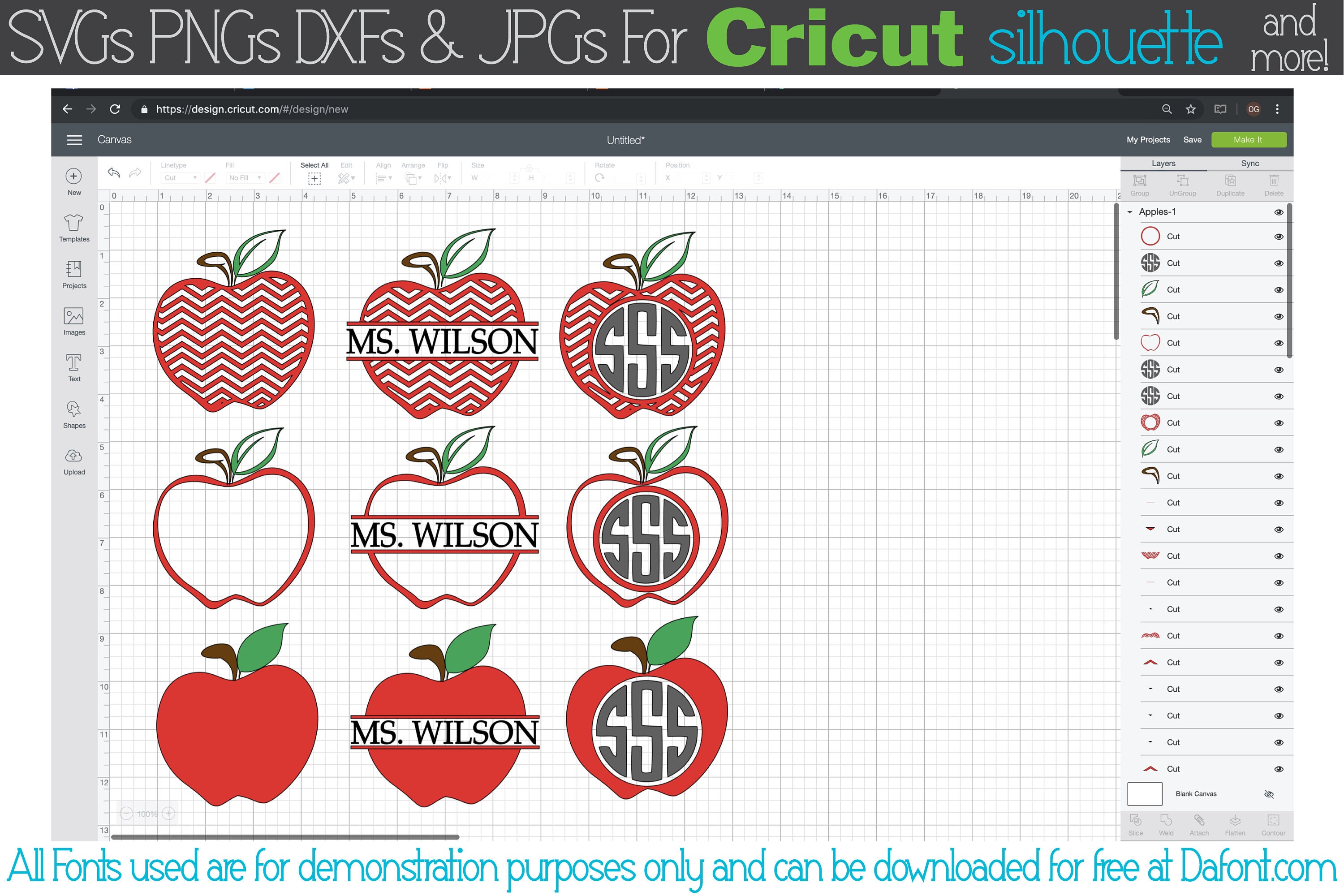 Apple SVG Chevron Apple SVG Apple Monogram SVG Teacher Svg - Etsy