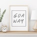 Go Away / Go Away Print / Go Away Sign / Printale Wall Art / Instant ...