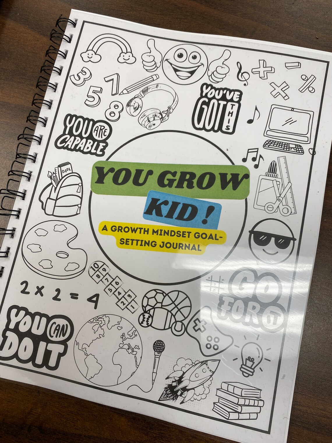 You Grow Kid! Growth Mindset Goal-setting Journal - Etsy