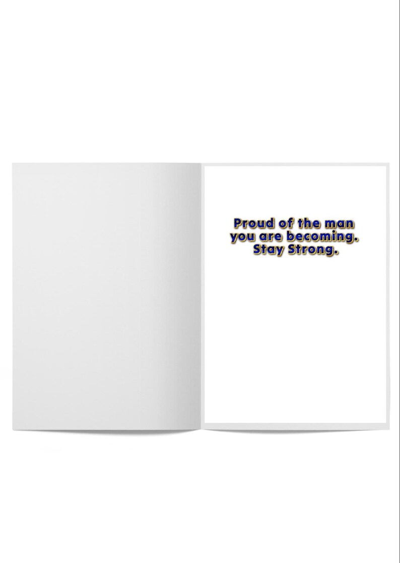 Airforce BMT Encouragement Card - Etsy