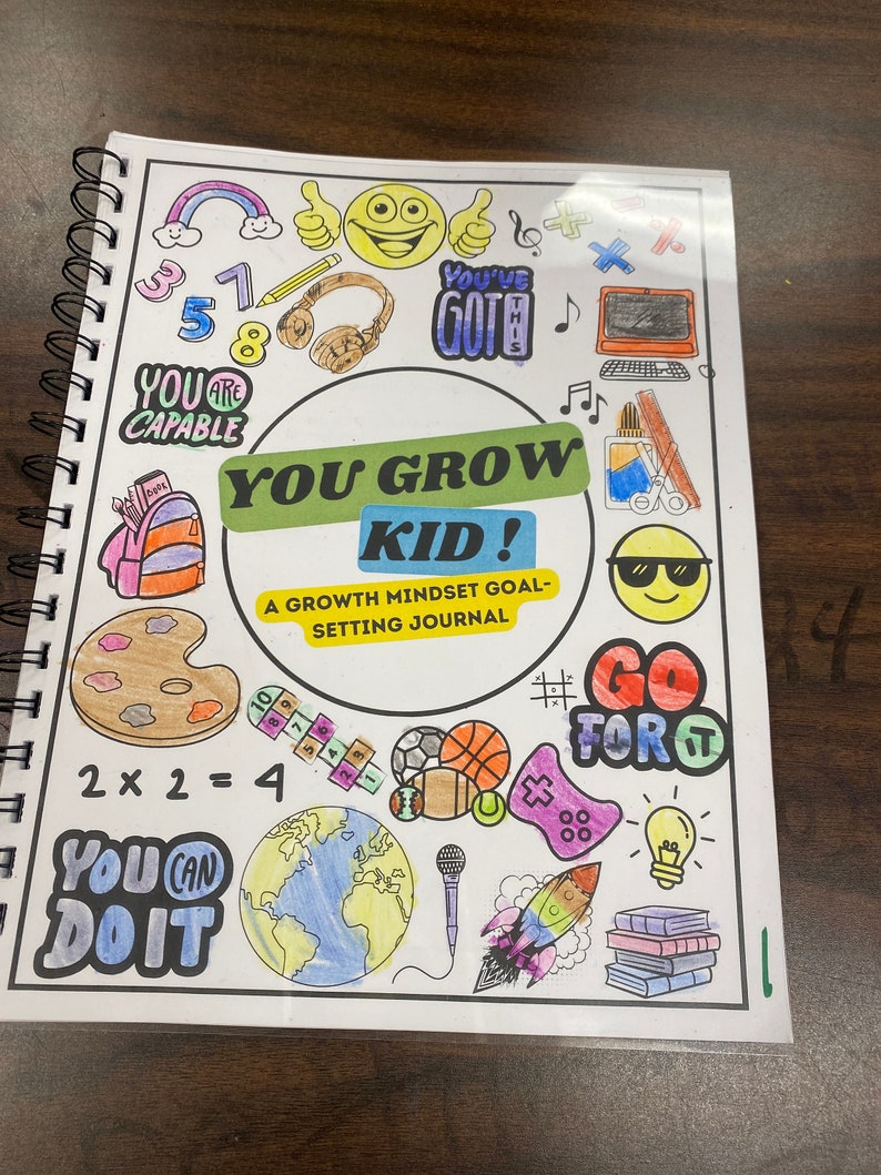 You Grow Kid! Growth Mindset Goal-setting Journal - Etsy