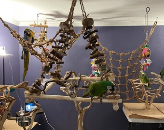 Macaw Play Stand | Etsy