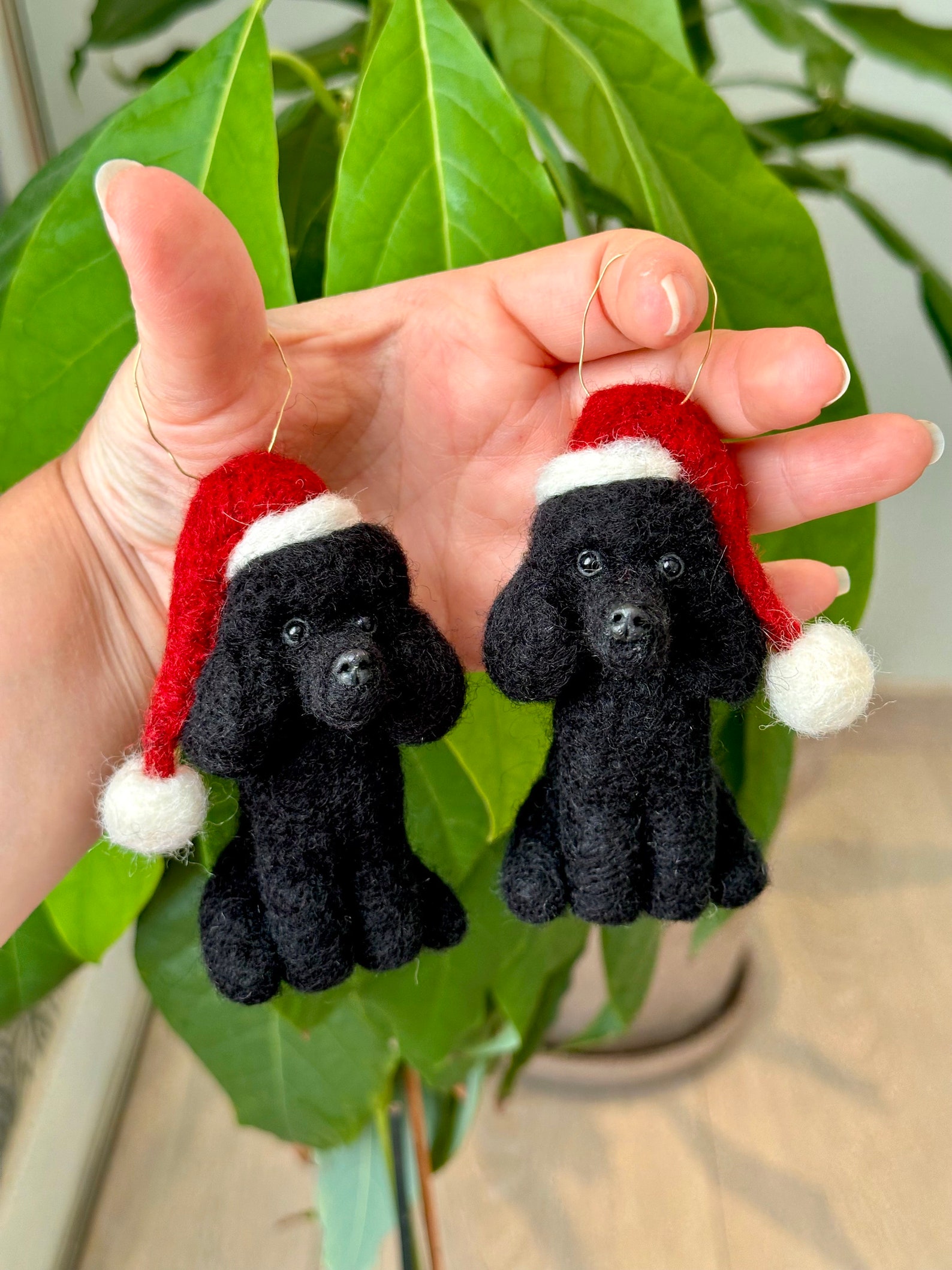 Any Color: Poodle Christmas Ornament - Etsy