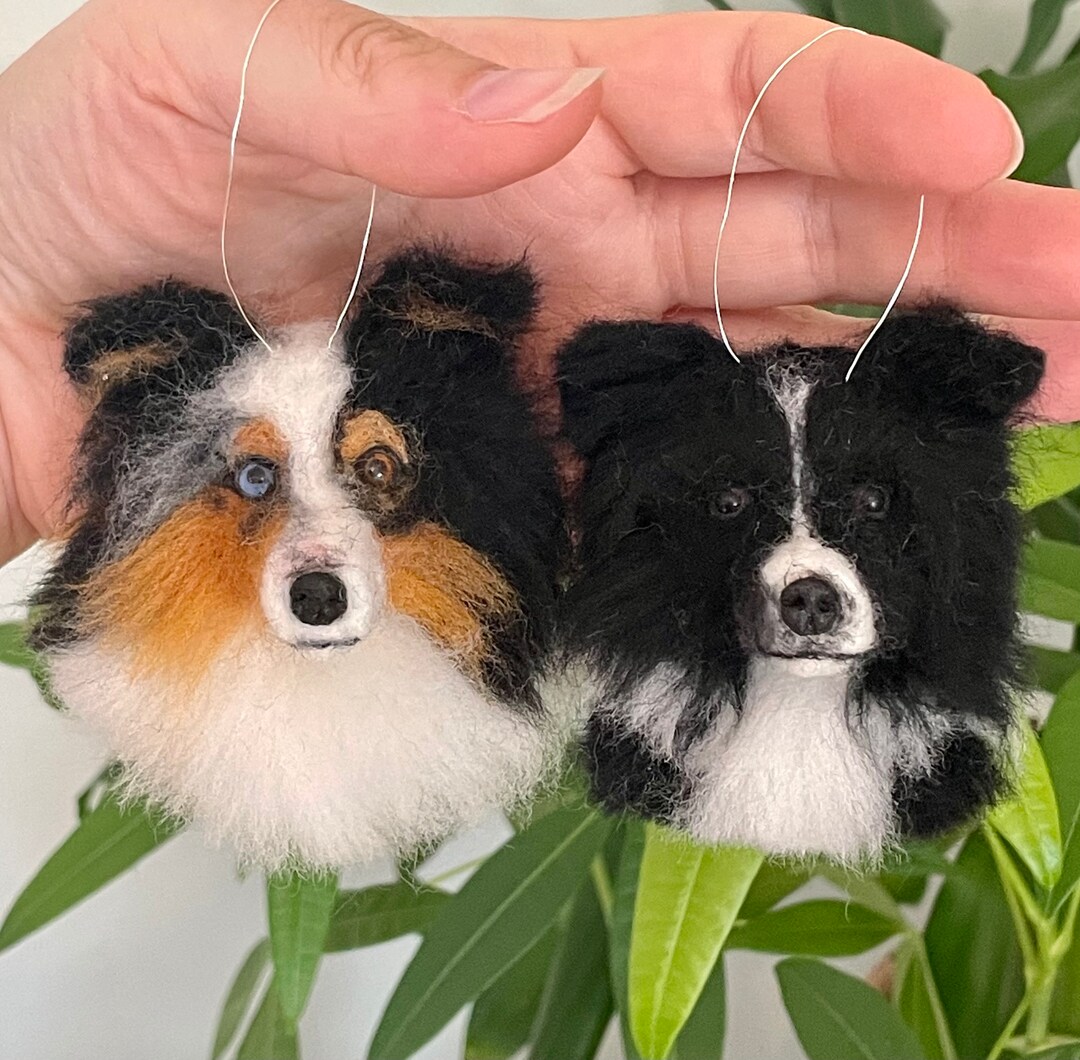 1 X Sheltie Christmas Ornament - Etsy