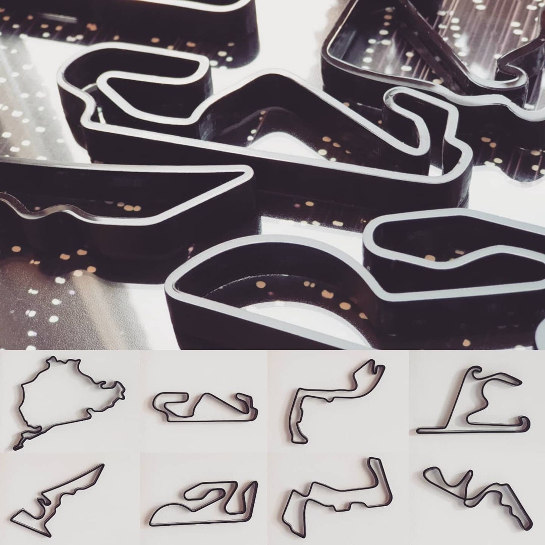 F1 2024 Mini Race Track Circuits | Frame DIY | Formula 1 | Motogp ...