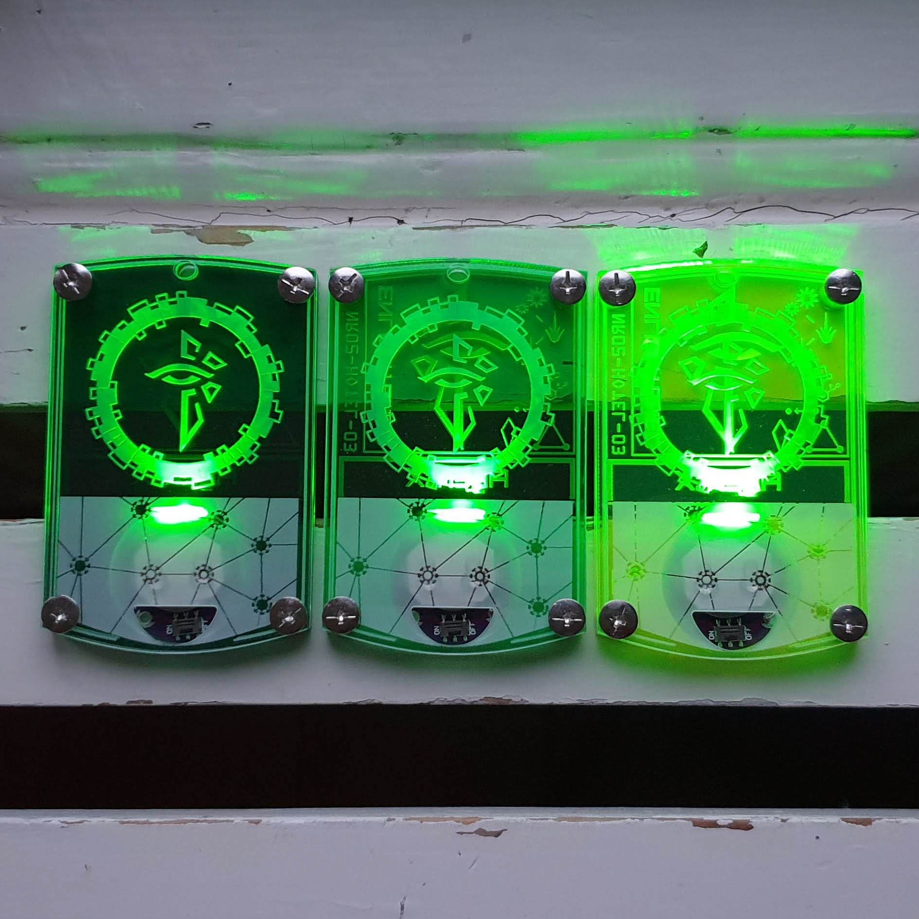 Light Up Badge Ingress Event