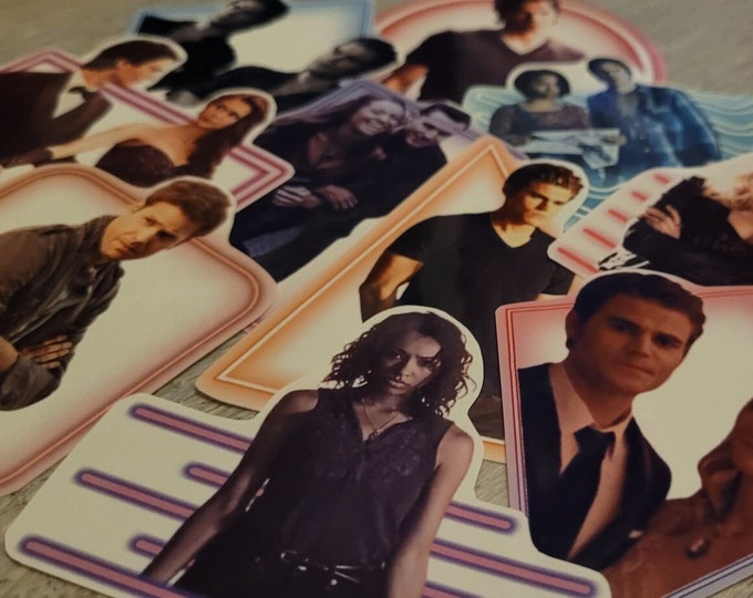 The Vampire Diaries Vinyl Sticker Pack - Etsy