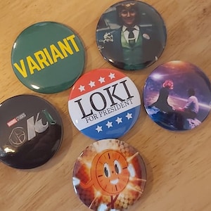 Loki Badges - Etsy