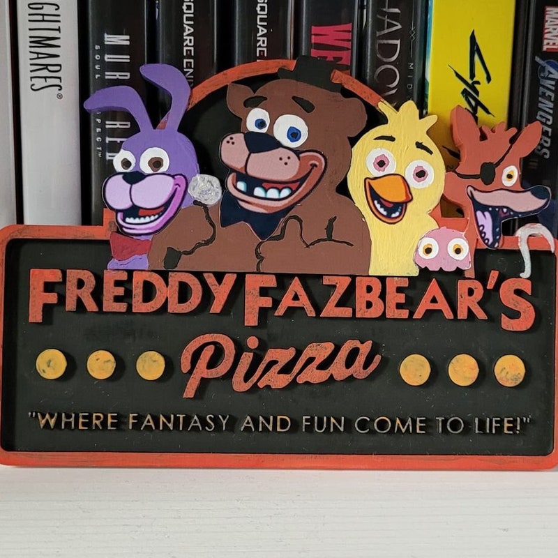 Five Nights at Freddys Sign - Etsy