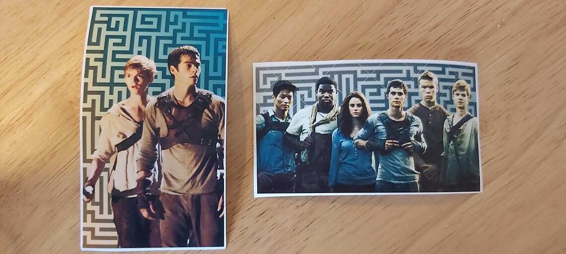 Maze Runner Vinyl Sticker Pack - Etsy