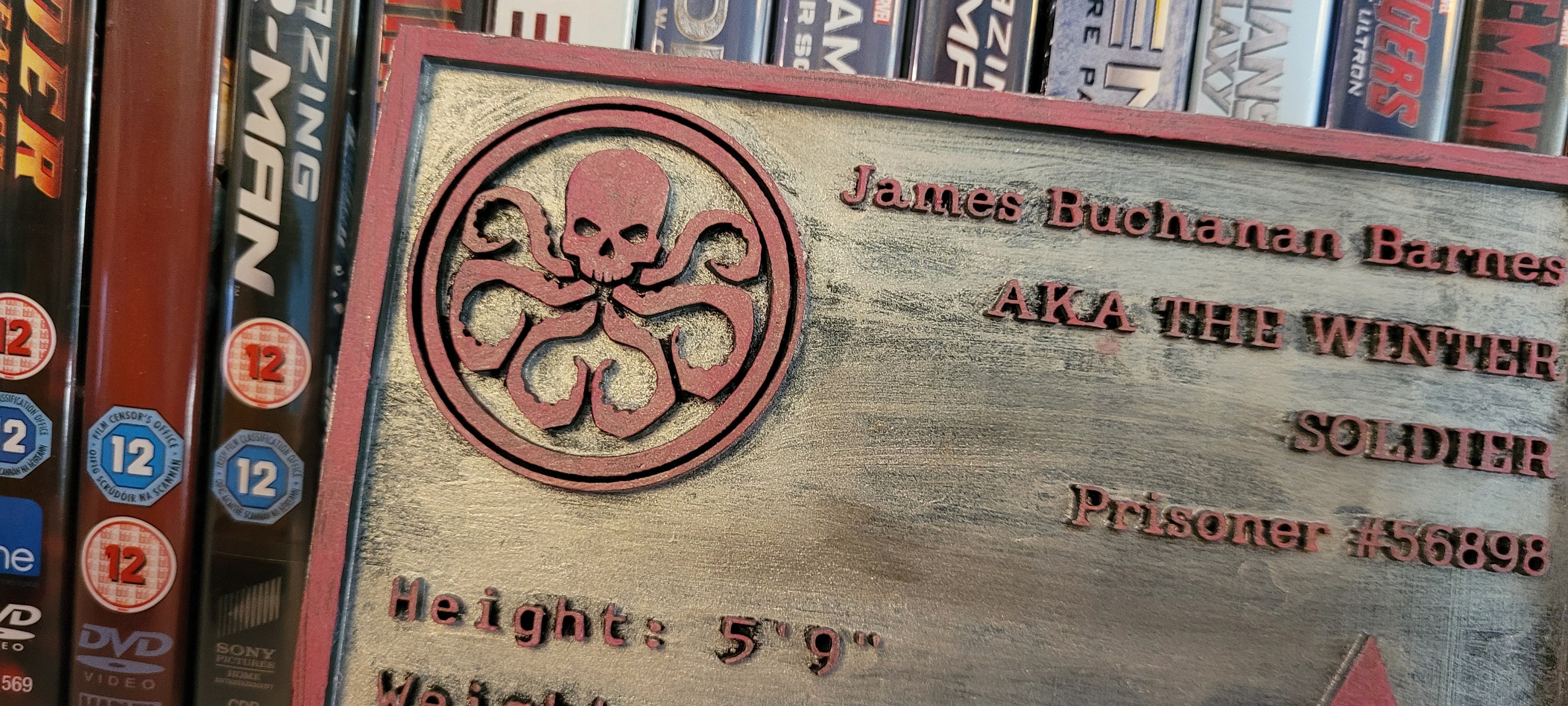 Hydra - the Winter Soldier 3D Printed Sign - Etsy