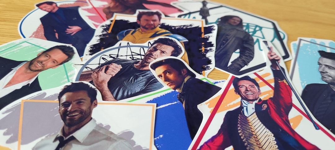 Hugh Jackman Vinyl Sticker Pack - Etsy