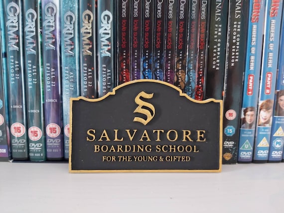 Legacies Salvatore School 3D Printed Sign | Etsy