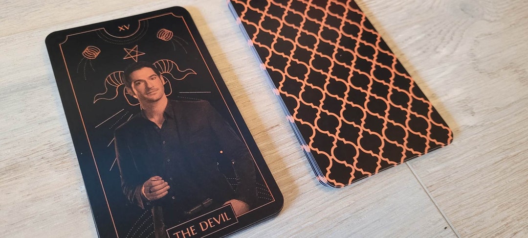 Lucifer Tarot Cards - Etsy