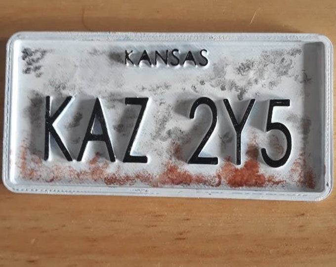 Supernatural Licence Plate 3D Printed Sign | Etsy