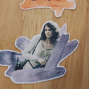 The Walking Dead Vinyl Sticker Pack - Etsy