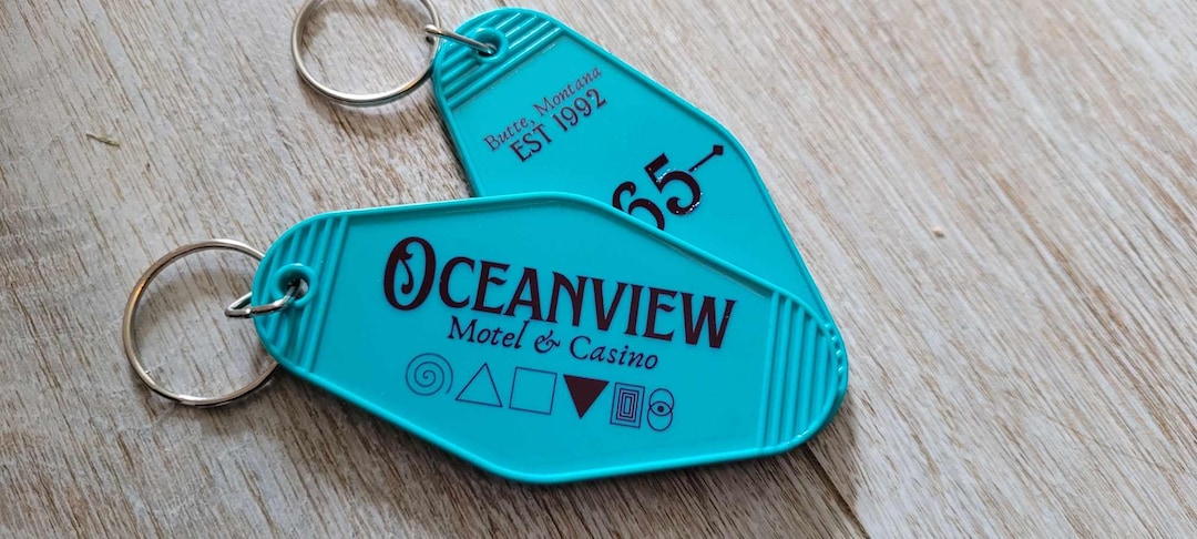 Control/alan Wake Oceanview Motel Keyring - Etsy