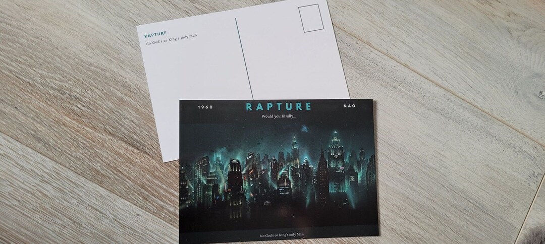 Bioshock Rapture Postcard - Etsy