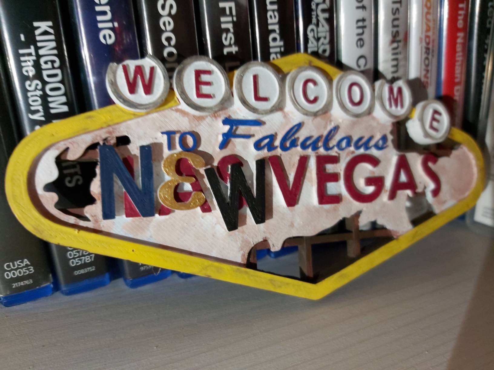 Fallout New Vegas 3D Printed Sign - Etsy