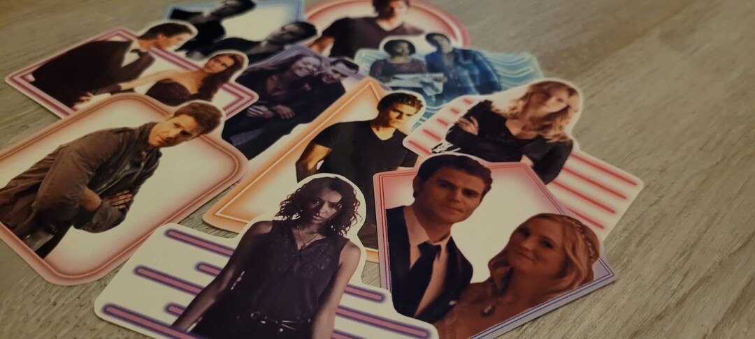 The Vampire Diaries Vinyl Sticker Pack - Etsy