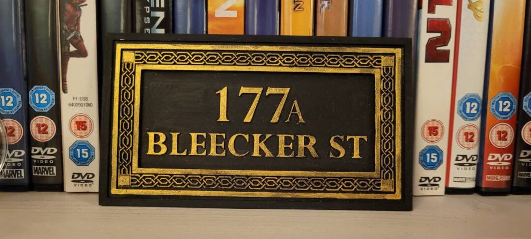 Doctor Strange Bleeker Street 3D Printed Sign - Etsy