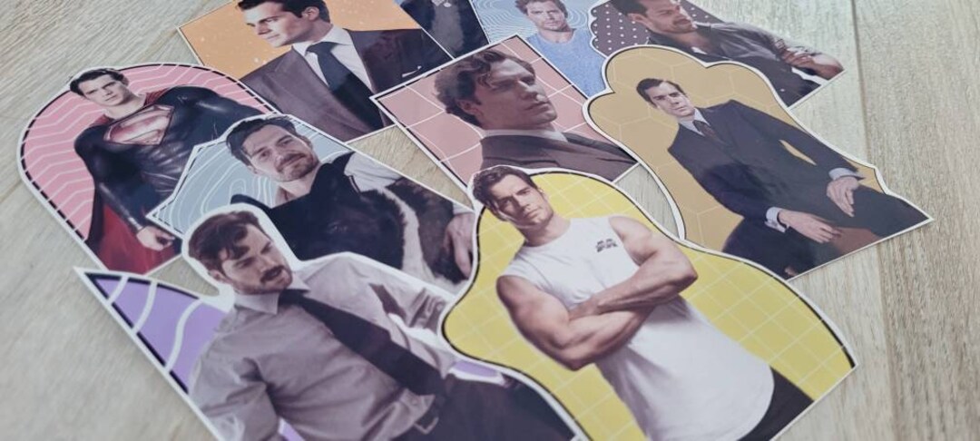 Henry Cavill Vinyl Sticker Pack - Etsy