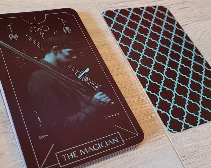 Merlin Tarot Cards - Etsy