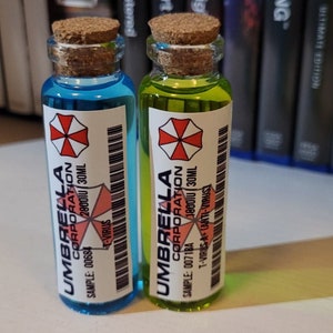 Resident Evil Vial Collection - Etsy