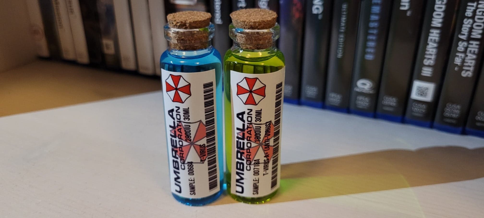 Resident Evil Vial Collection - Etsy UK