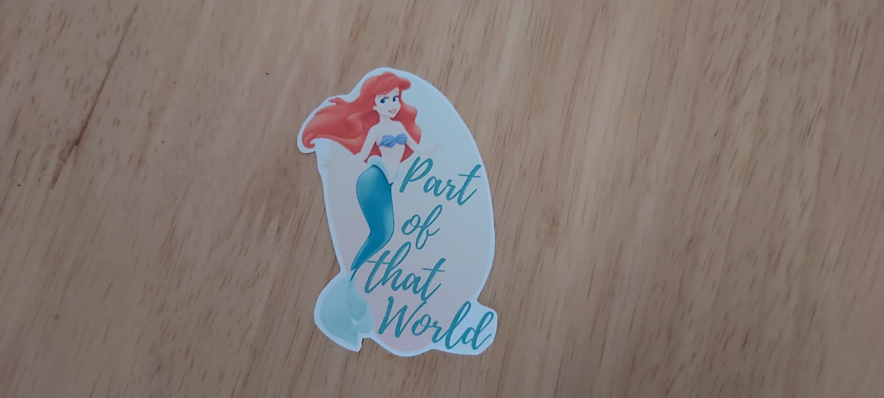 Disney Princess Vinyl Sticker Pack | Etsy