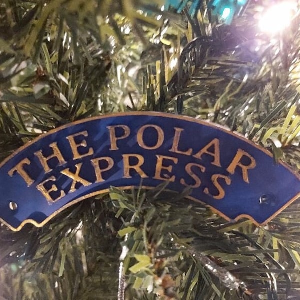 Polar Express Sign - Etsy
