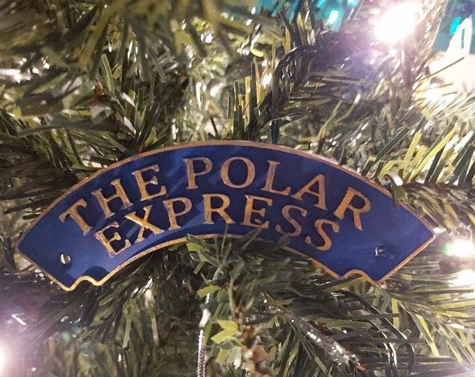 Polar Express 3D Printed Sign - Etsy