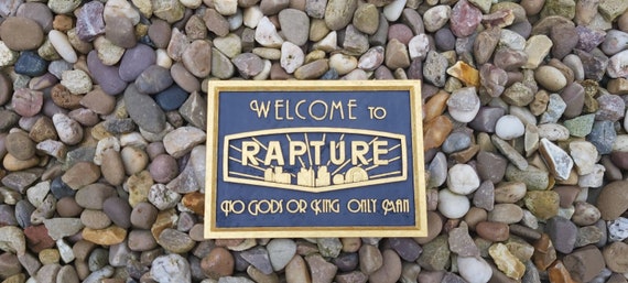 Rapture Bioshock 3D Printed Sign | Etsy
