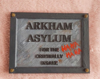 Arkham Asylum - Etsy