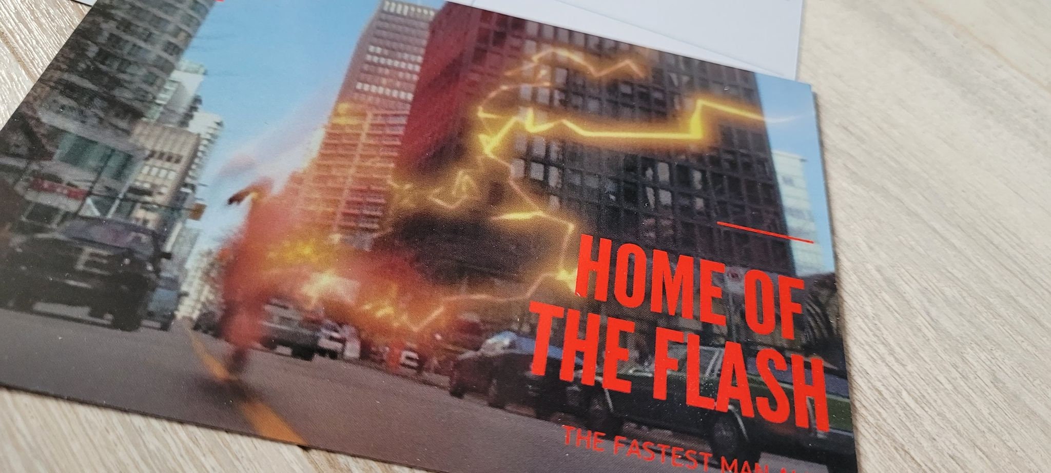 The Flash Central City Postcard - Etsy