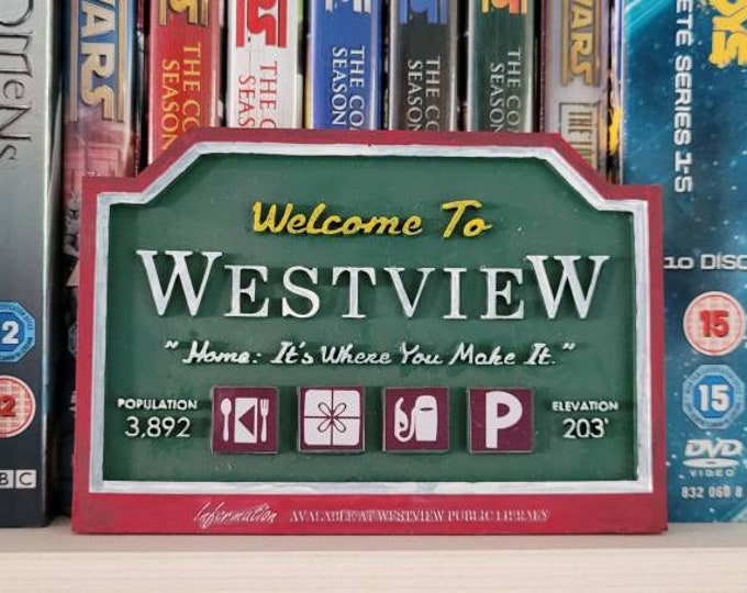 Wandavision Westview 3D Printed Sign - Etsy
