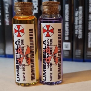 Resident Evil Vial Collection - Etsy