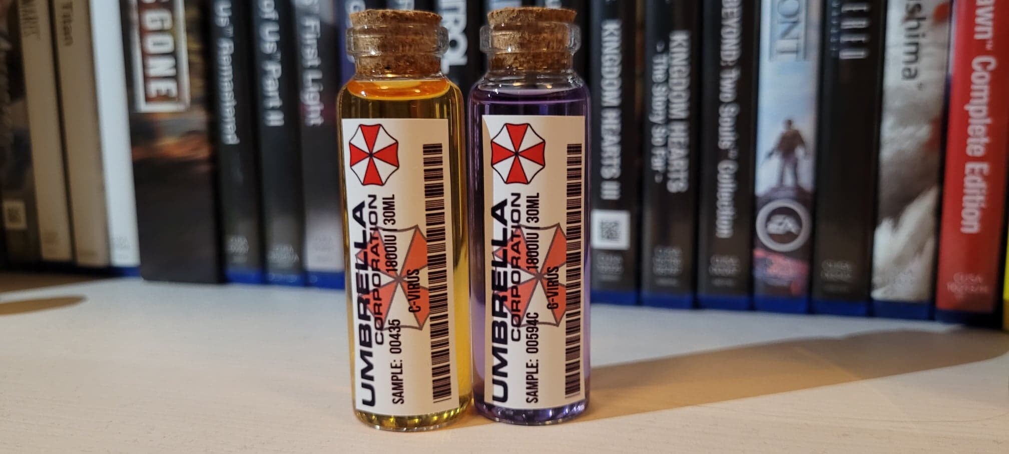 Resident Evil Vial Collection - Etsy UK