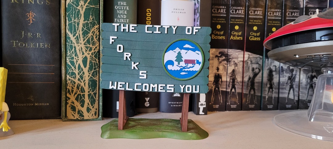 Twilight - Forks 3D Printed Sign - Etsy