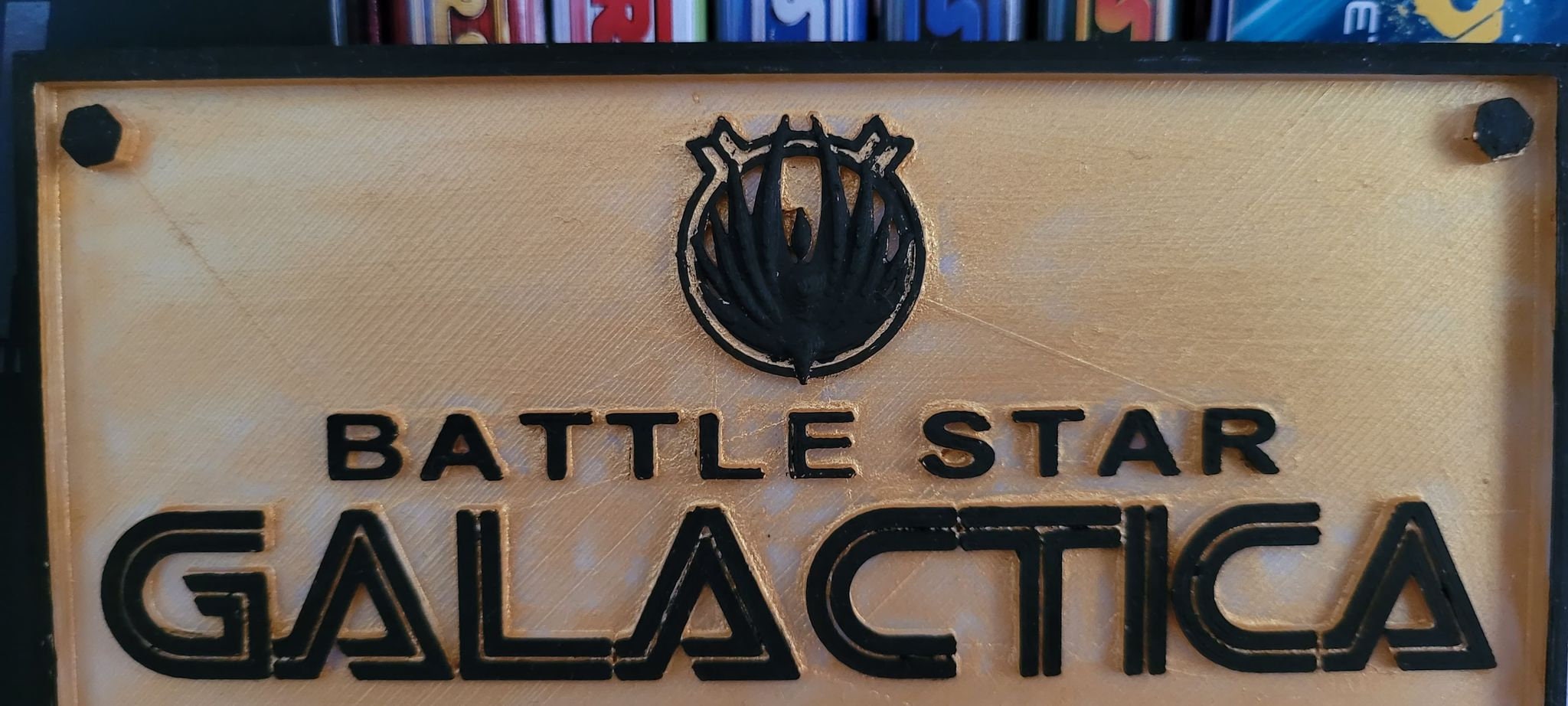 Battlestar Galactica 3D Printed Sign | Etsy UK