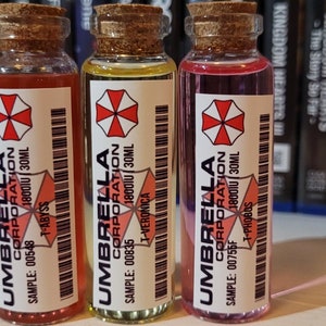 Resident Evil Vial Collection - Etsy