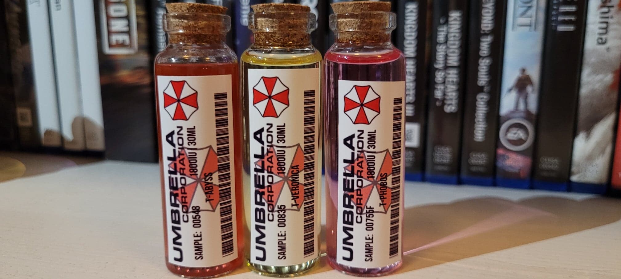 Resident Evil Vial Collection - Etsy UK